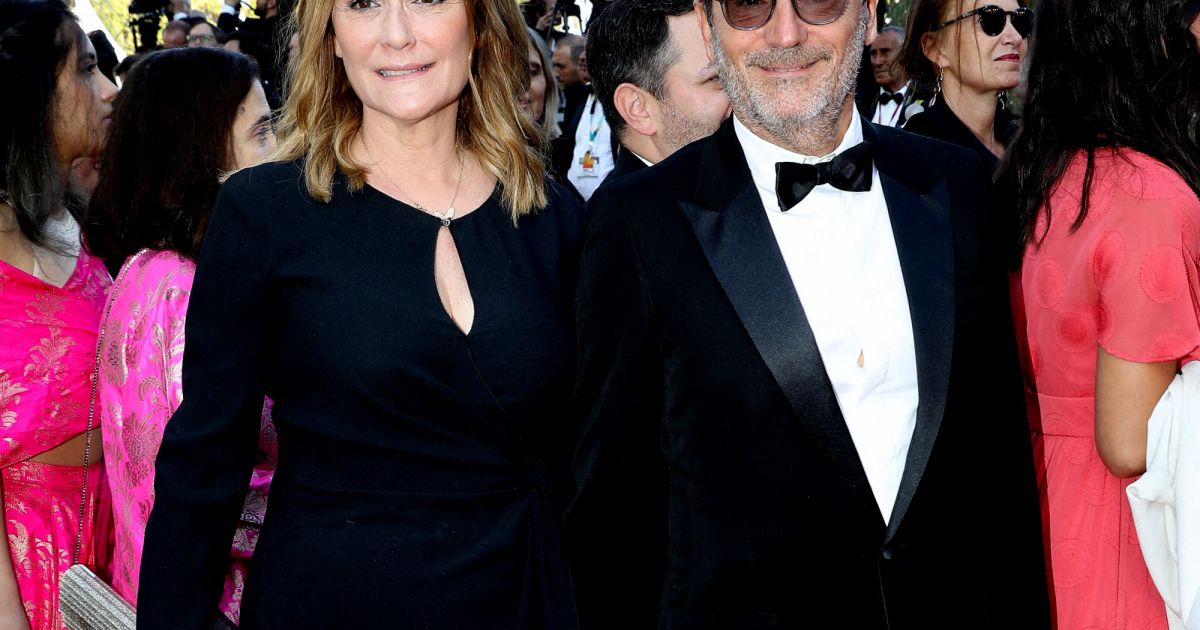 Daniela Lumbroso et son mari Eric Ghebali - Montée des marches du film ...
