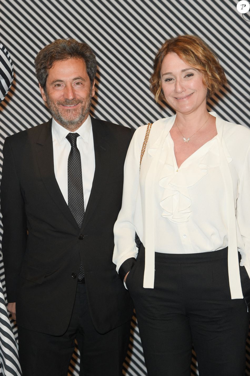 Daniela Lumbroso avec son mari Eric Ghebali - Dîner de gala annuel de ...