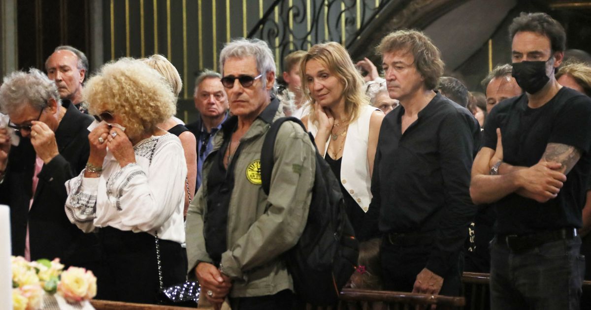 Gérard Lanvin, le chanteur Cali et sa compagne Caroline Chevreux ...