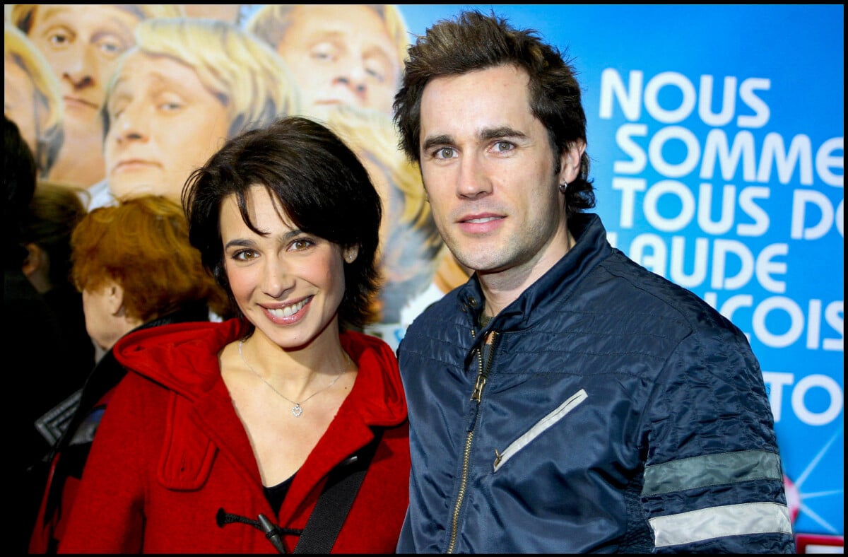 Photo : Marie Fugain et Richard Charest. Paris. Le 17 février 2004 ...