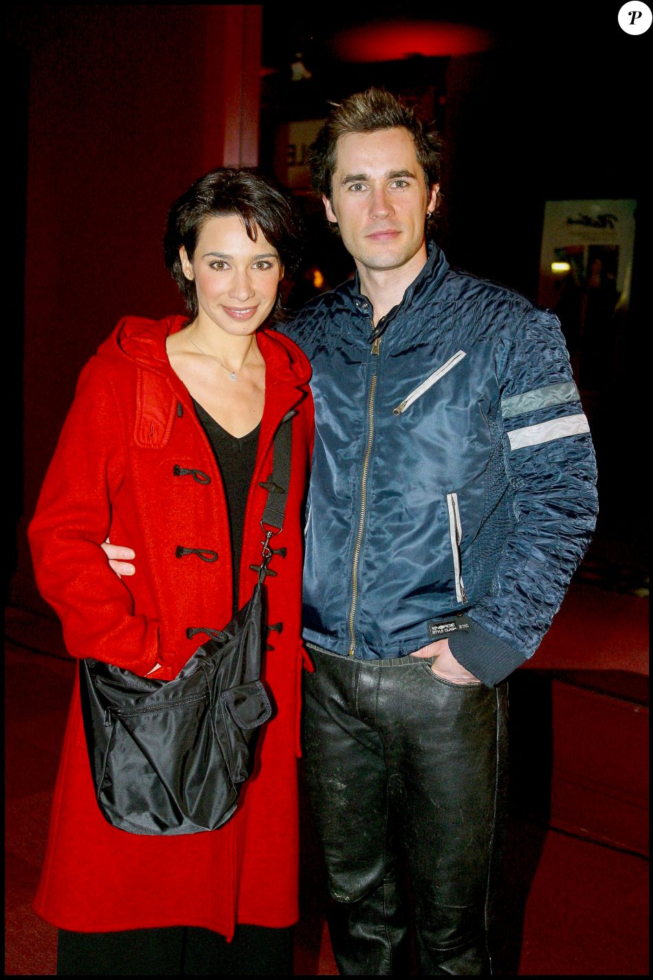 Marie Fugain et Richard Charest - Avant-première du film Podium à l ...