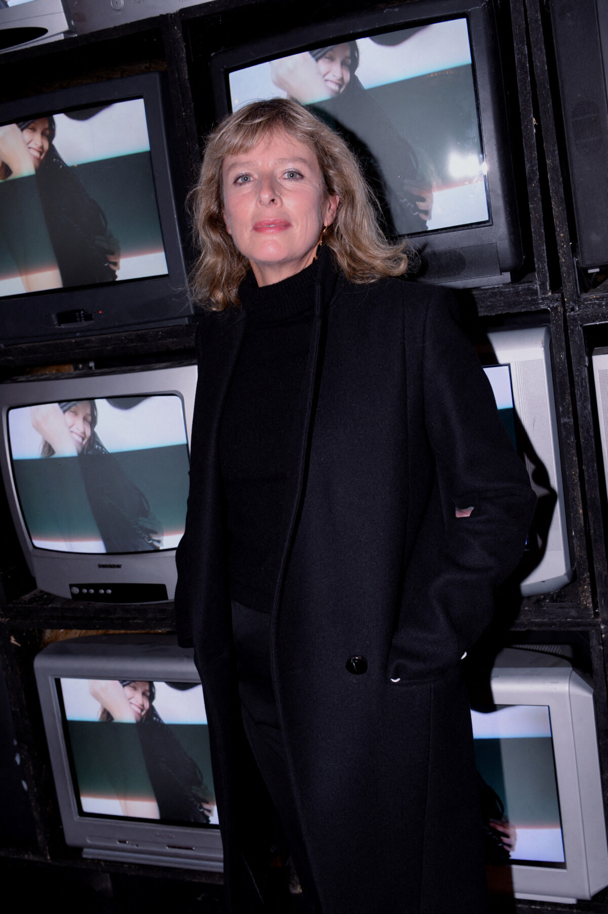 Photo : Karin Viard lors de la soirée de lancement du sac Kate Moss ...