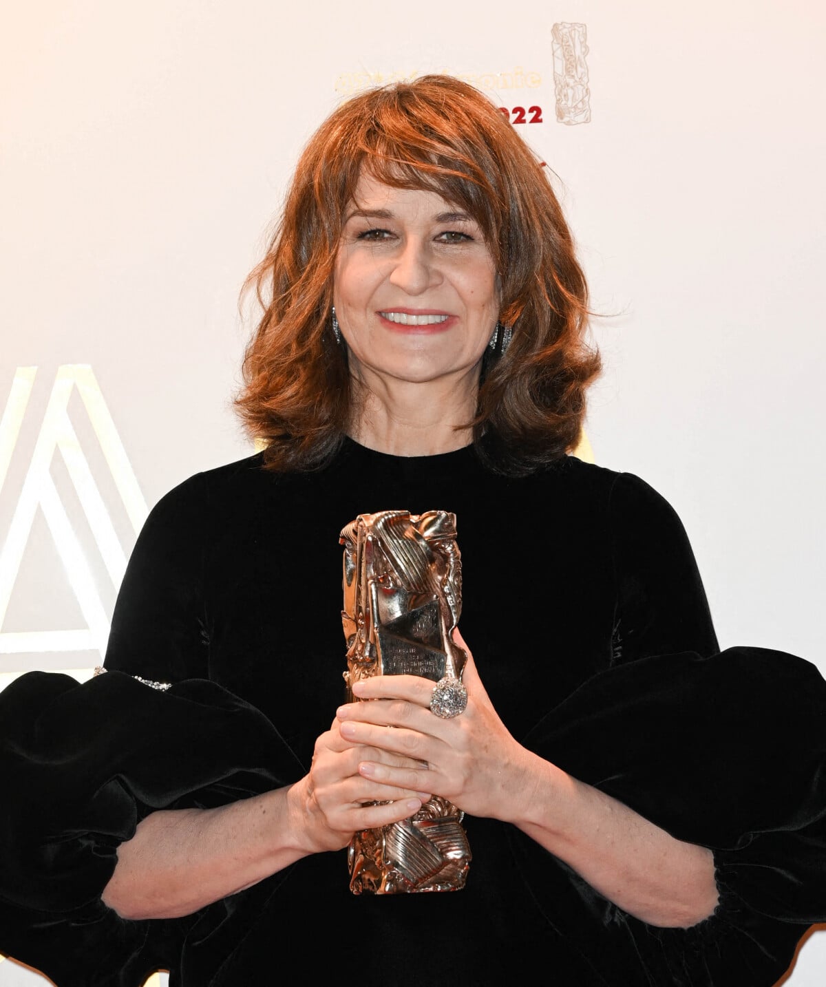 Photo : Valérie Lemercier (habillée par Stéphane Rolland) César de la ...