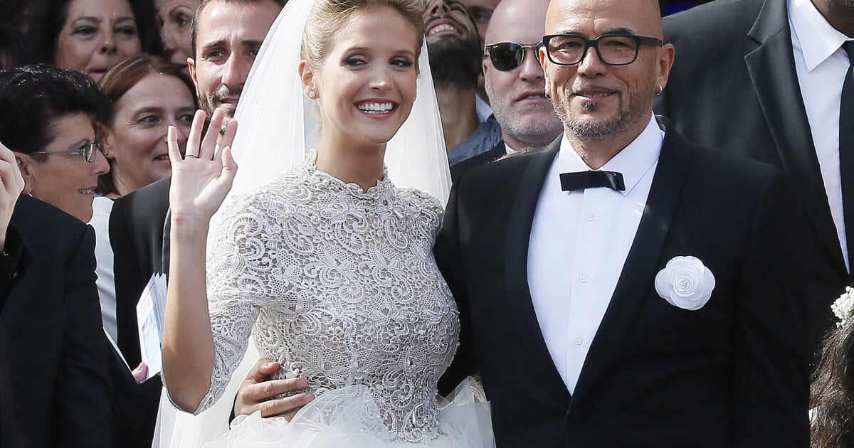 Pascal Obispo et Julie : Photos de leur mariage grandiose, ses deux ...