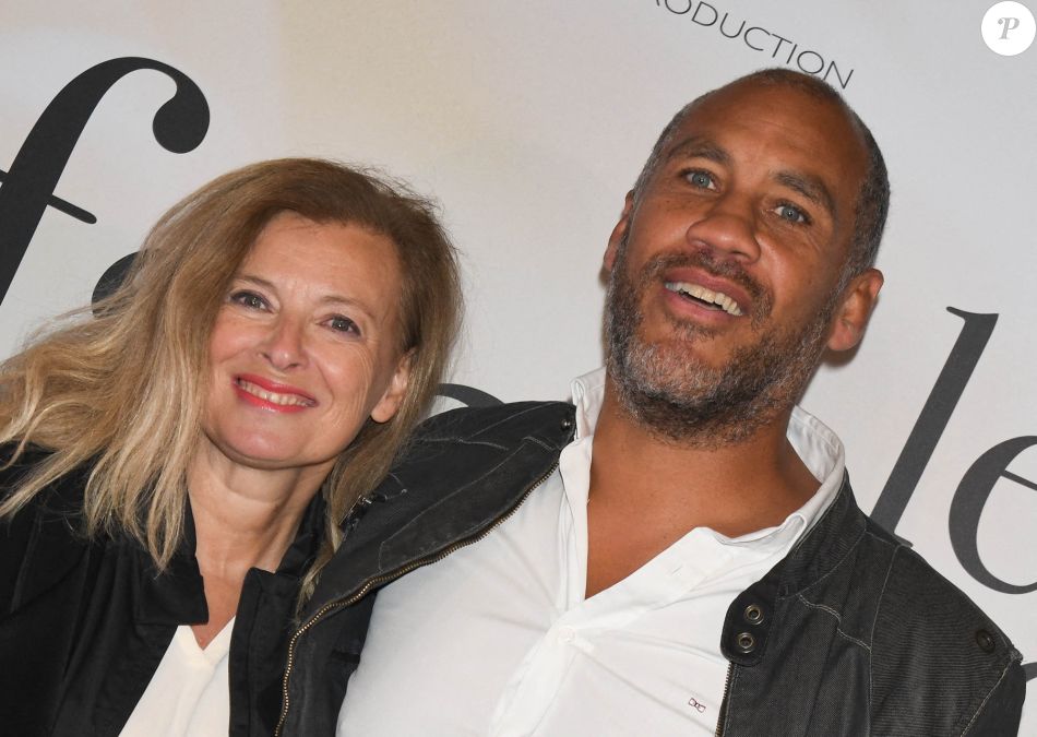 Valérie Trierweiler et son compagnon Romain Magellan - Avant-première ...