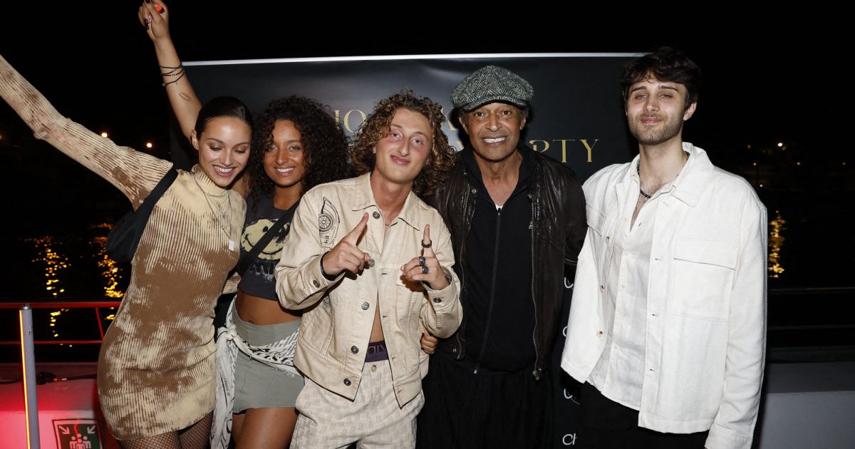 Jenaye, Eleejah, Joalukas Noah, son père Yannick Noah et Tomathy ...