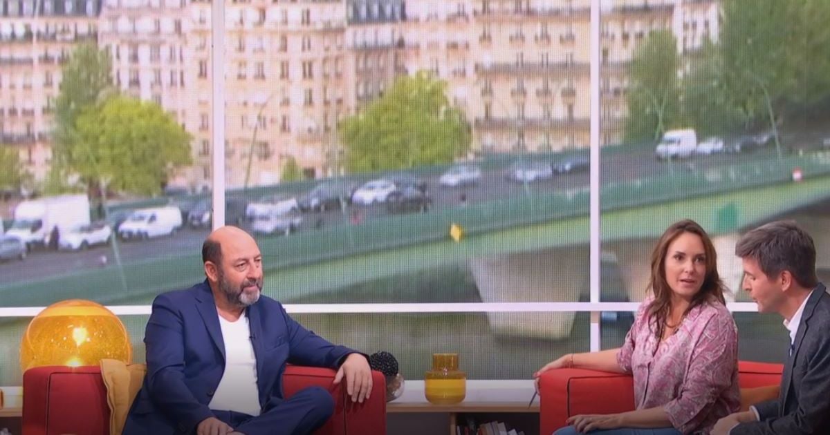 "Mon amour" : Kad Merad se lâche face à sa compagne Julia Vignali dans Télématin - Purepeople