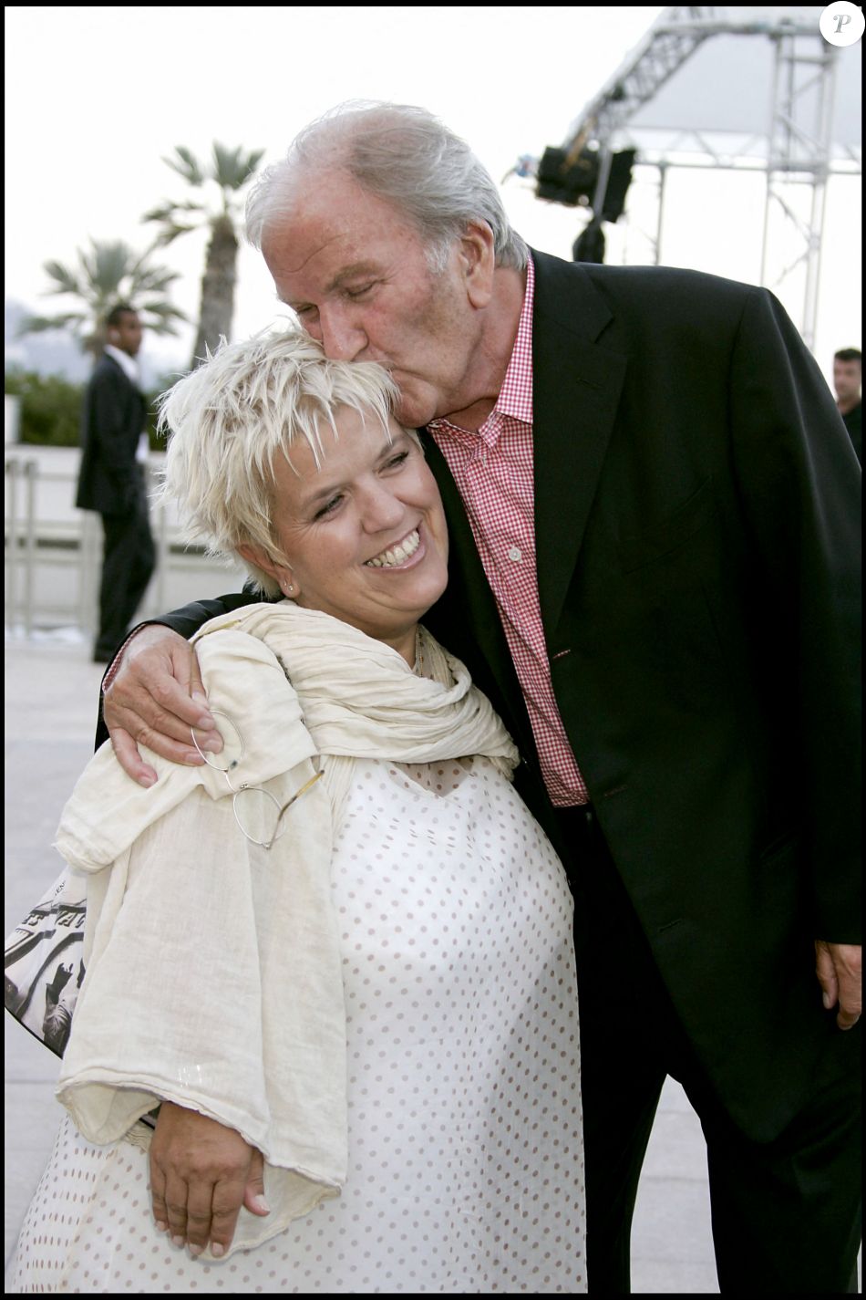 Mimie Mathy et Pierre Mondy - Soirée TF1 dans le cadre du 45e Festival ...