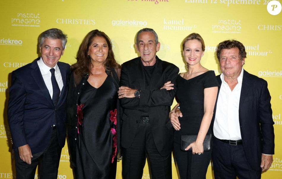Le Professeur Stanislas Lyonnet, Fati Rosenberg, Thierry Ardisson et sa ...