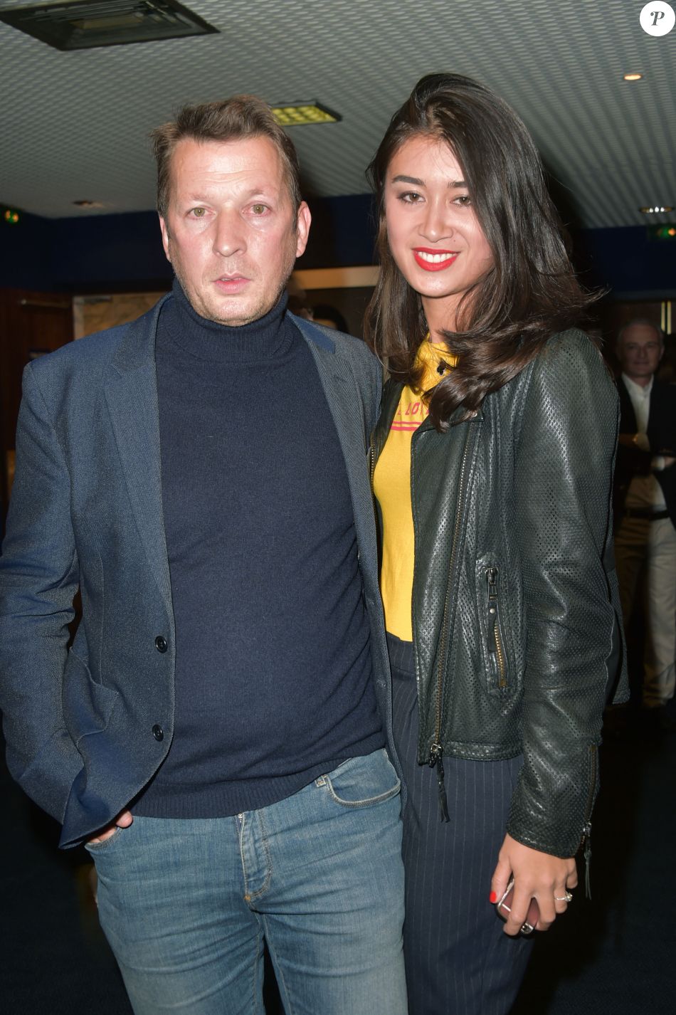 Christophe Rocancourt et une amie - Avant-première du film L'Odyssée au ...