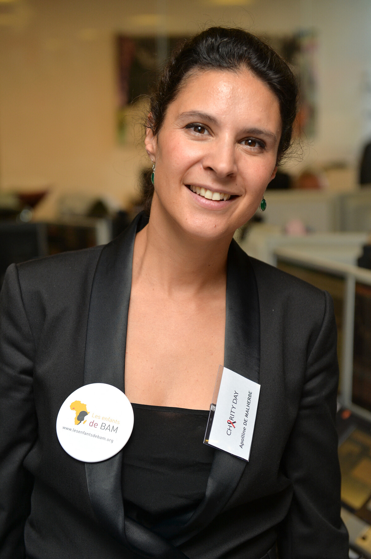 Photo : Apolline de Malherbe à l'opération Charity Day chez Aurel BCG ...