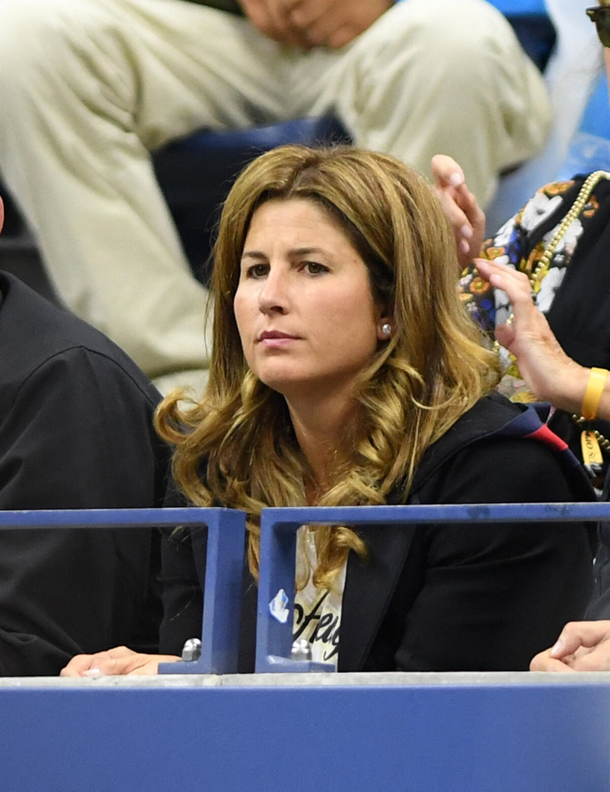 Photo : Mirka Federer - People à l'US Open 2017 au USTA Billie Jean ...