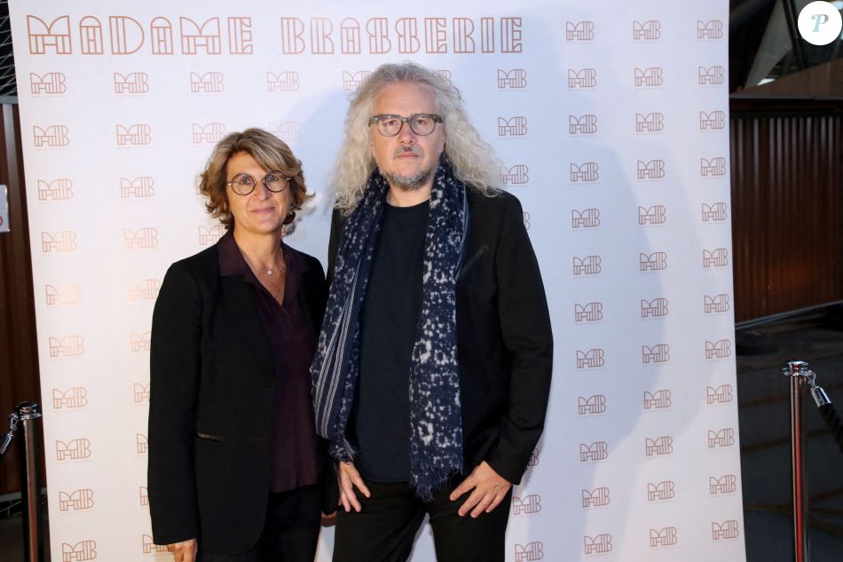 Anne Gubian et Yvan Cassar - Inauguration de la Brasserie Madame ...