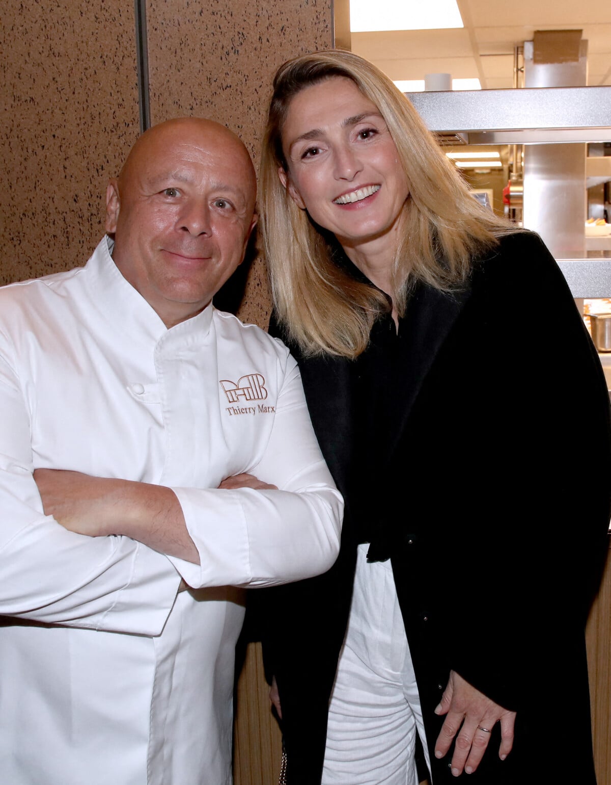 Photo : Exclusif - Thierry Marx (Chef de " Madame Brasserie ") et Julie ...