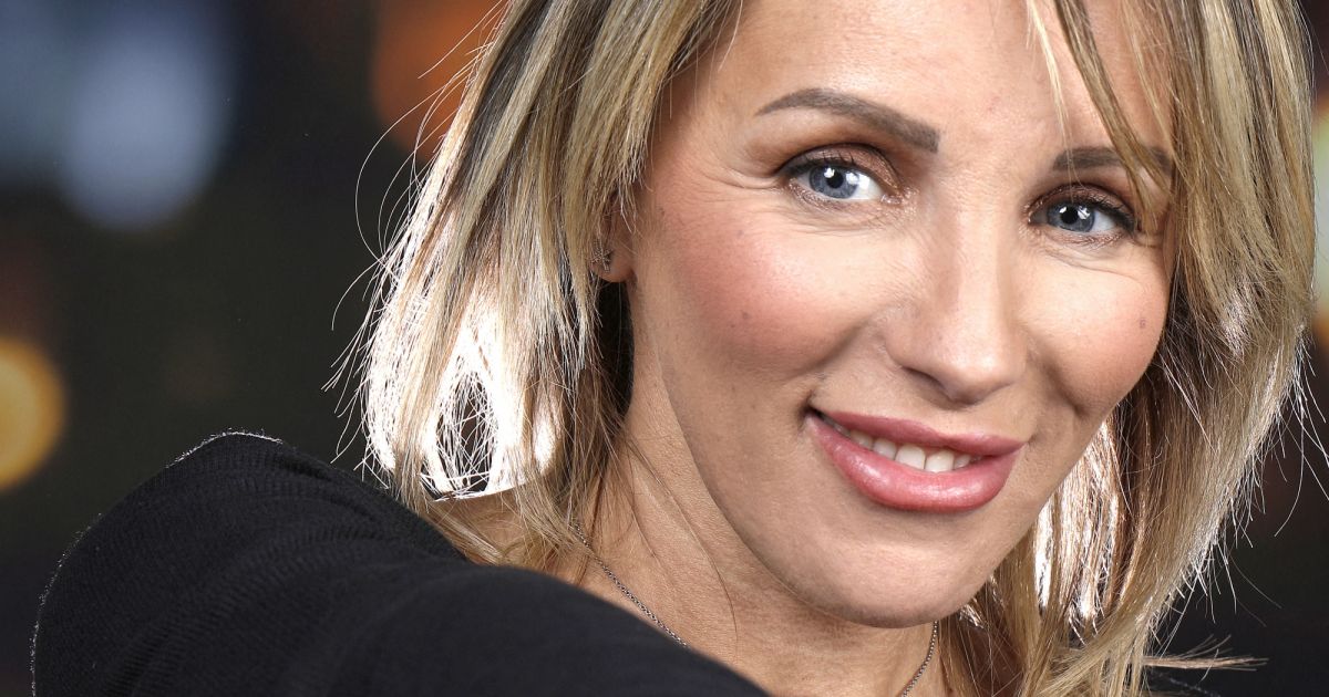 Portrait de Myriam Abel, lors de l'enregistrement de l'émission Chez ...