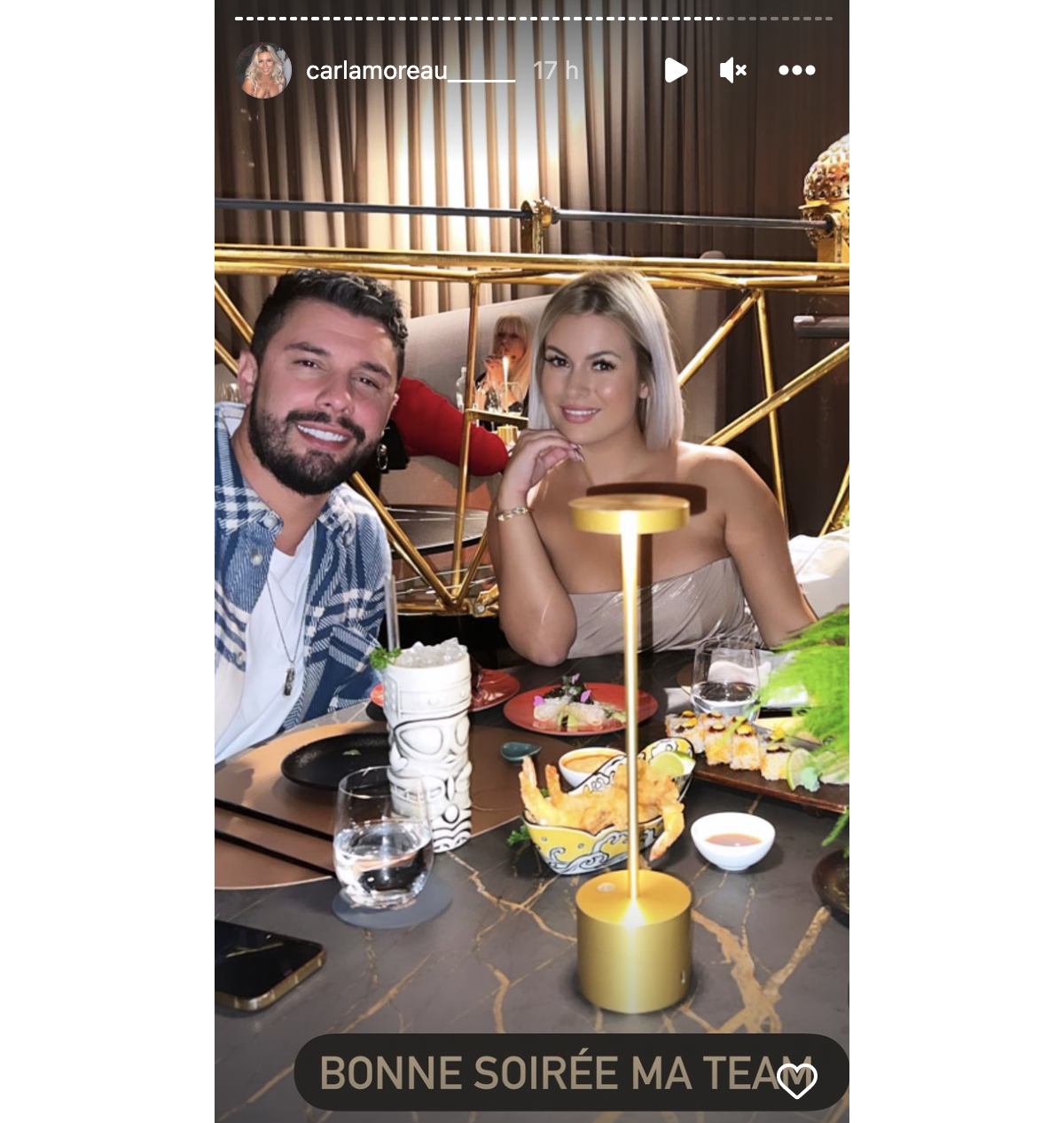 Photo : Kevin et Carla Guedj passent une soirée romantique après leur ...