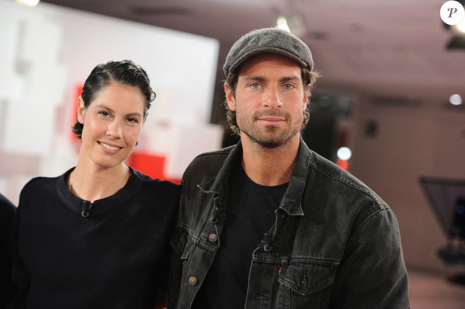 Exclusif - Tom Leeb et sa soeur Fanny lors de l'enregistrement de l ...