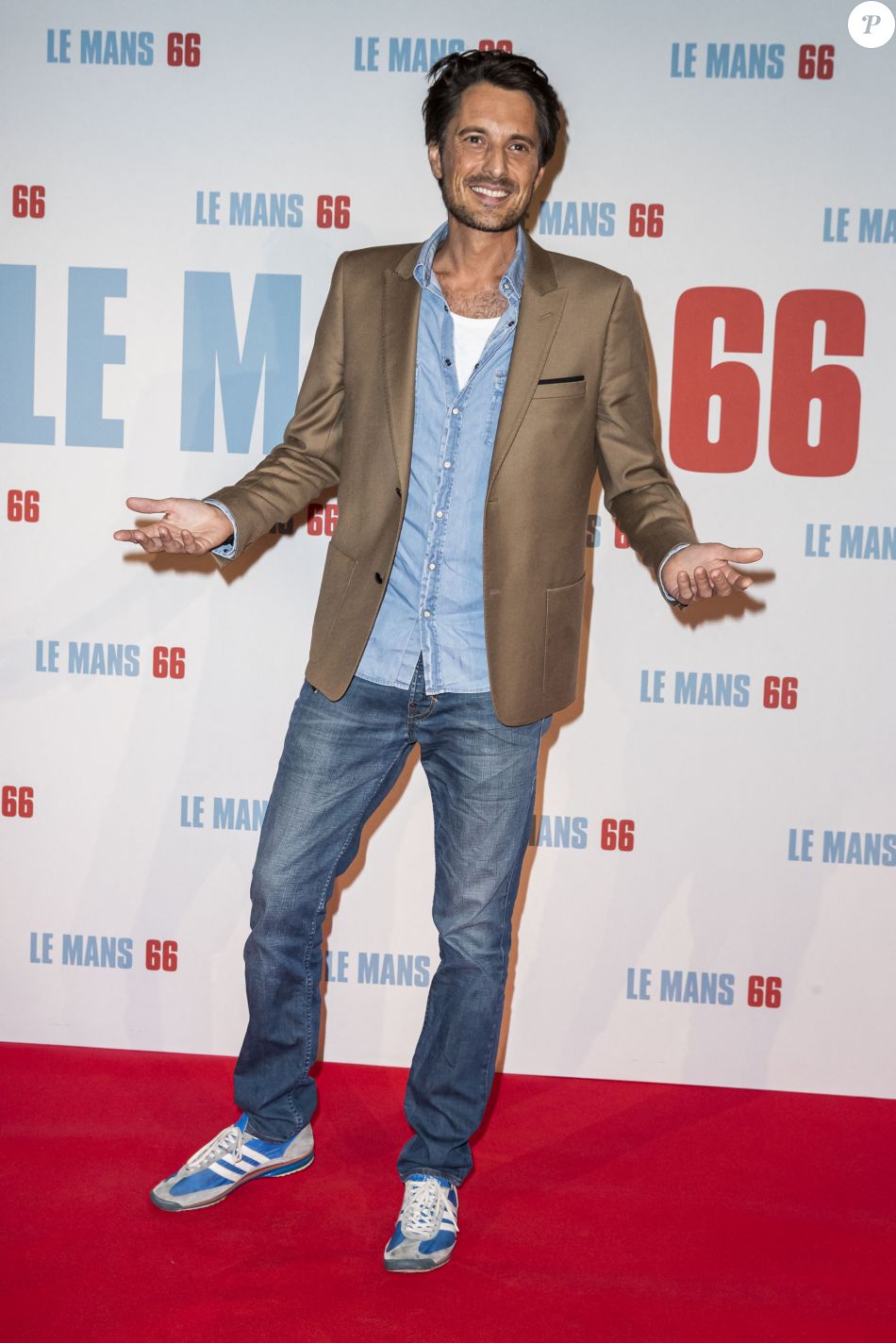Vincent Cerutti à l'avant-première du film Le Mans au cinéma Gaumont ...