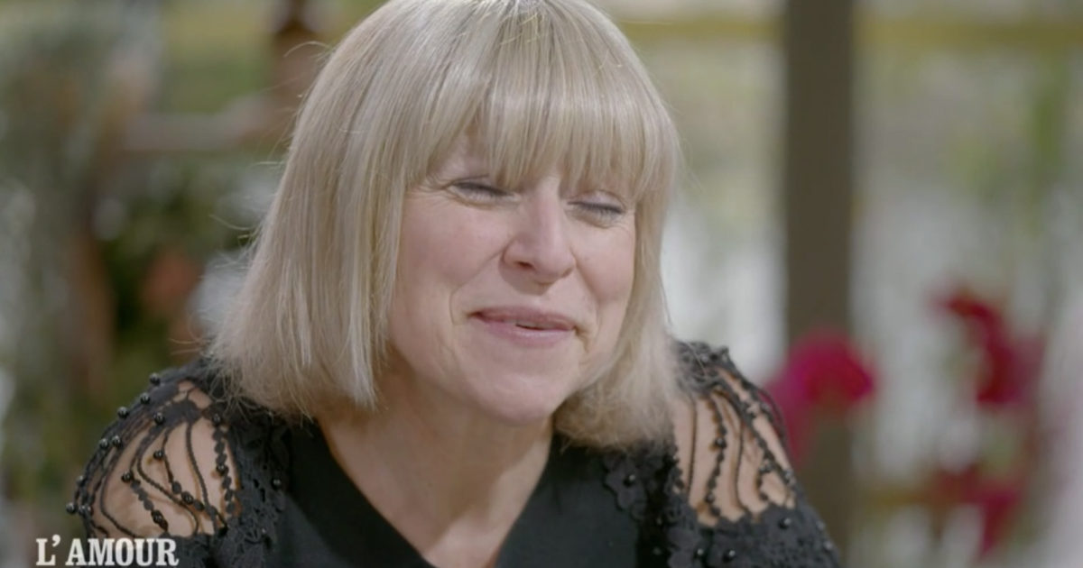 Agnès (L'amour est dans le pré) lors de son speed-dating avec Christian ...