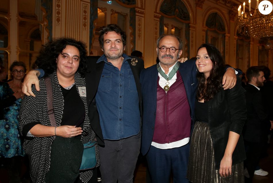 Emilie Chedid, le chanteur M (Matthieu Chedid), Louis Chedid, Anna ...