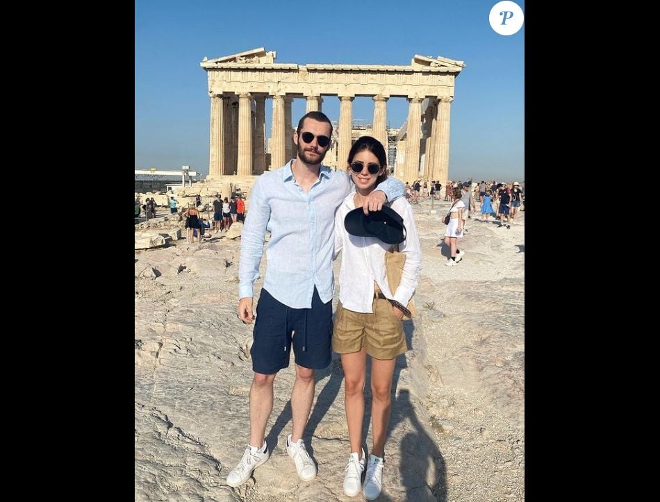 Louis Sarkozy et sa compagne Natali. Instagram. Le 27 juillet 2022 ...