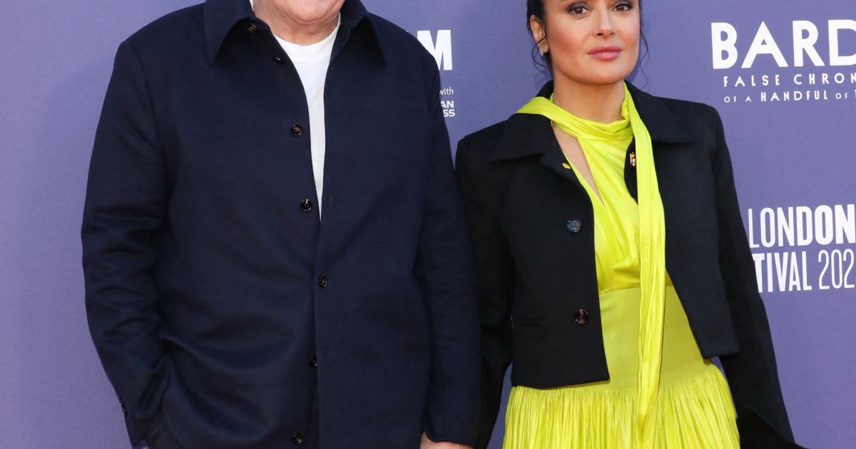 Salma Hayek et François-Henri Pinault au BFI London Film Festival pour ...