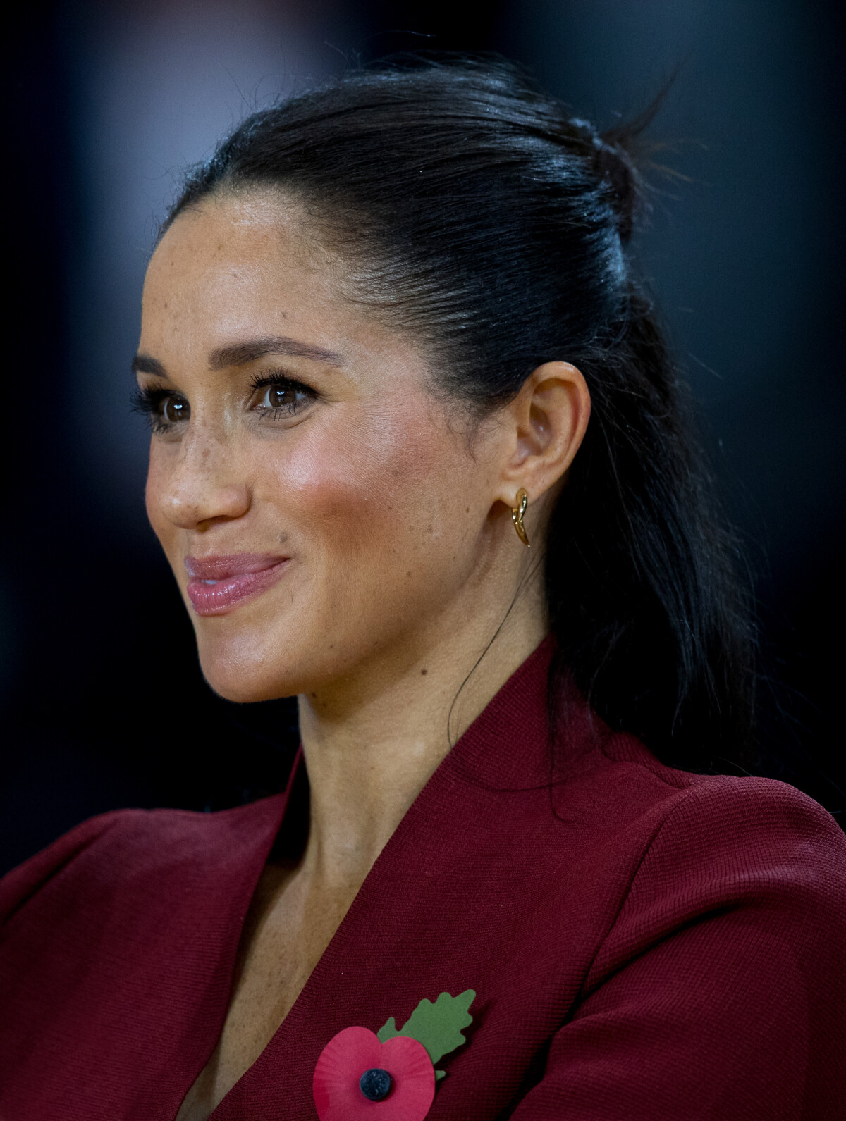 Photo : Meghan Markle, duchesse de Sussex, enceinte, assiste à la ...
