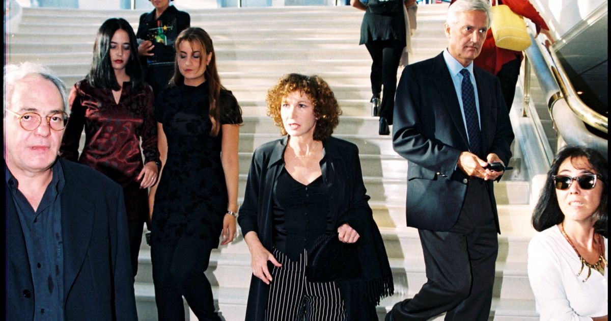 Marlène Jobert, son mari Walter Green et leurs filles Eva et Joy Green ...