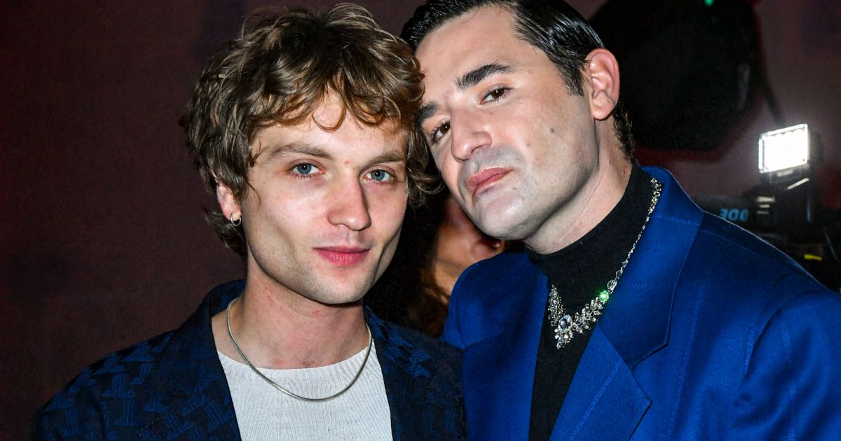 Lukas Ionesco et Nicolas Maury - Front Row du défilé Lanvin Collection Femme Prêt-à-porter ...