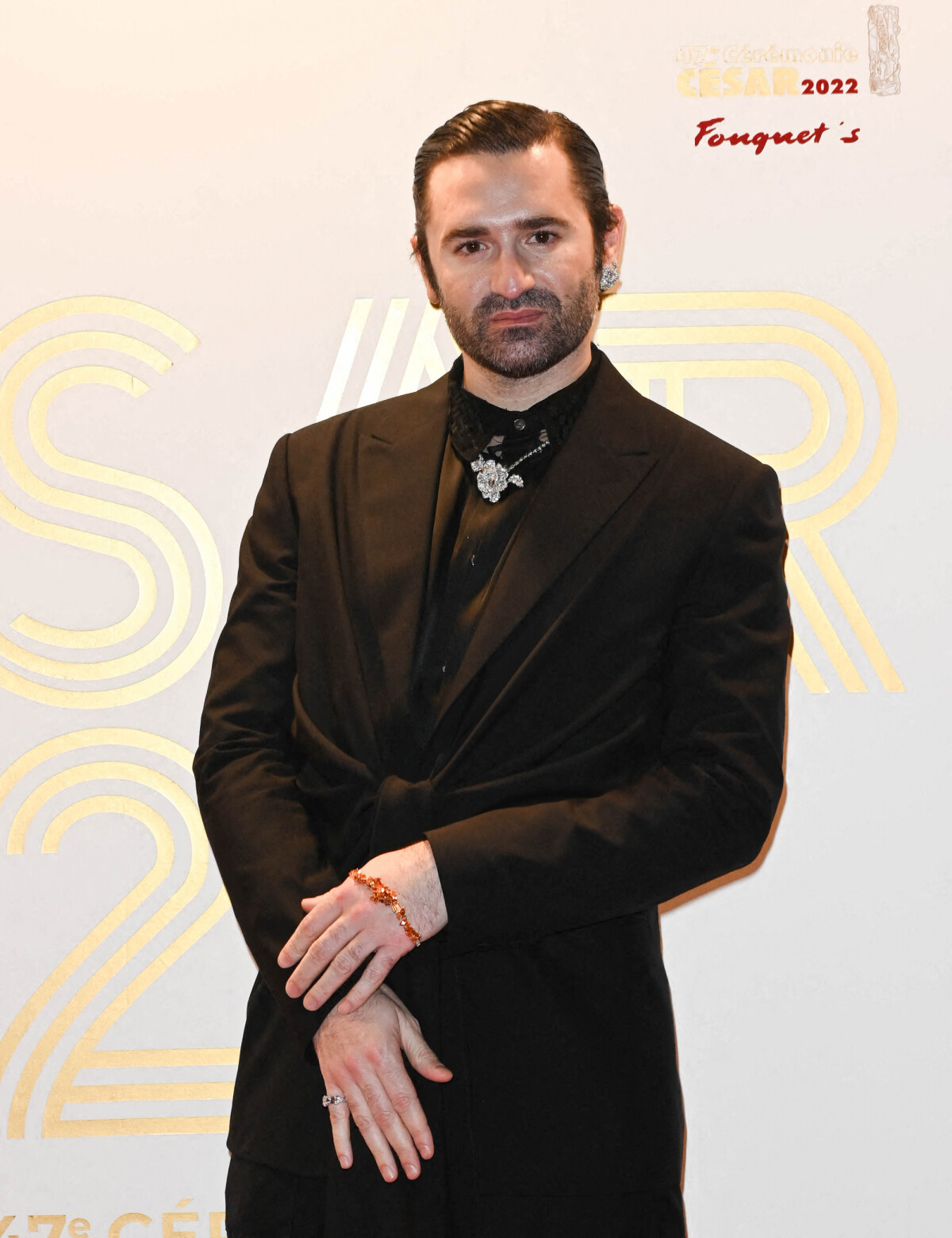 Photo : Nicolas Maury - Photocall au Fouquet's après la 47ème cérémonie ...