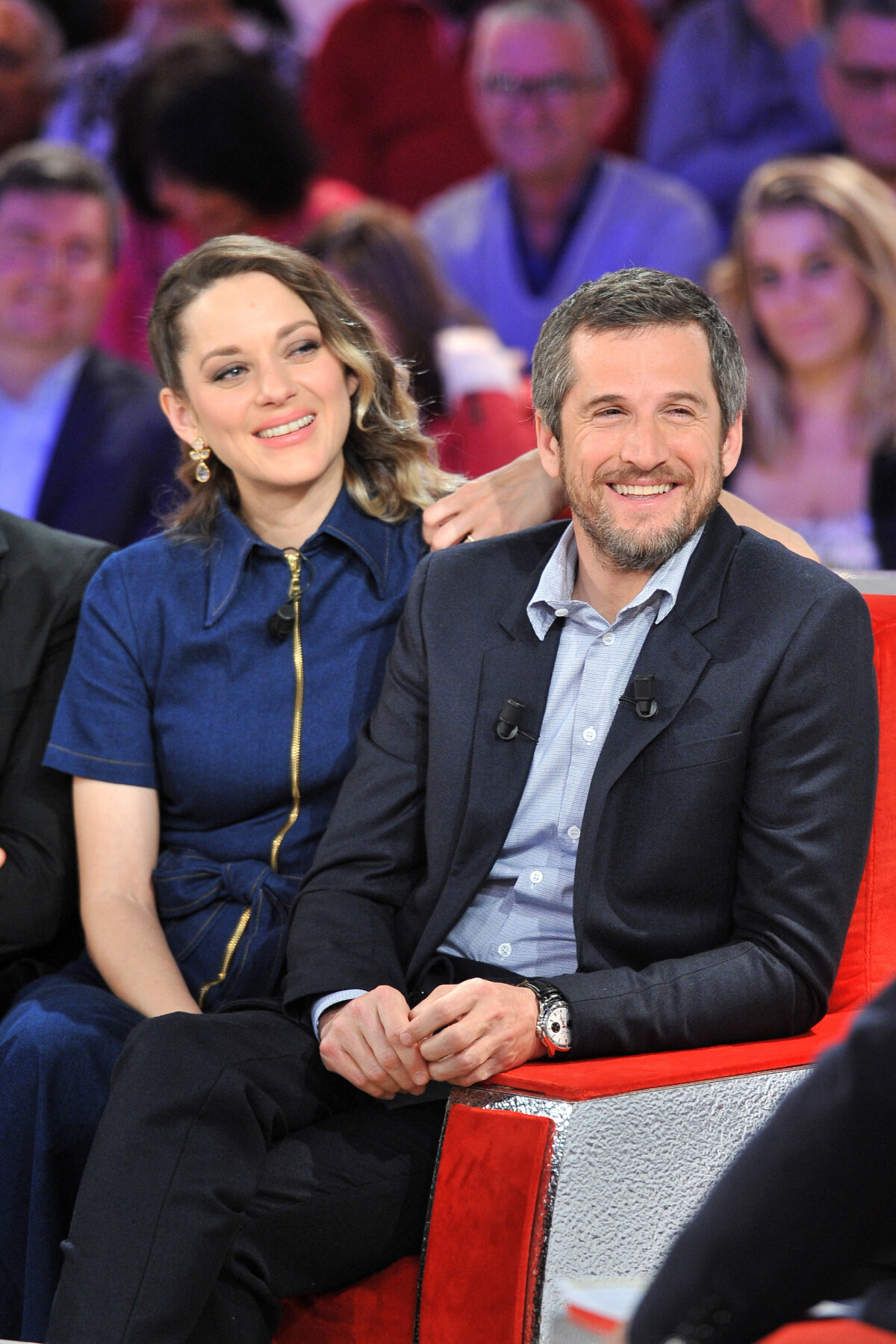 Photo : Exclusif - Marion Cotillard et Guillaume Canet - Enregistrement ...