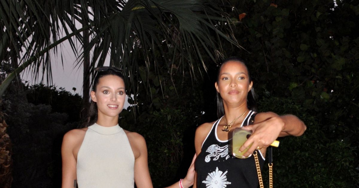 Exclusif - Jenaye Noah et Lais Ribeiro quittent la soirée Chanel à ...