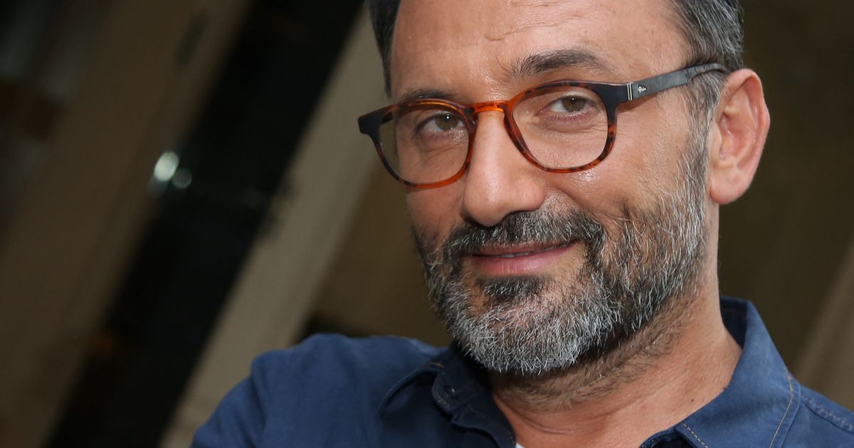 Exclusif - Frédéric Lopez arrive pour l'enregistrement d'une émission ...