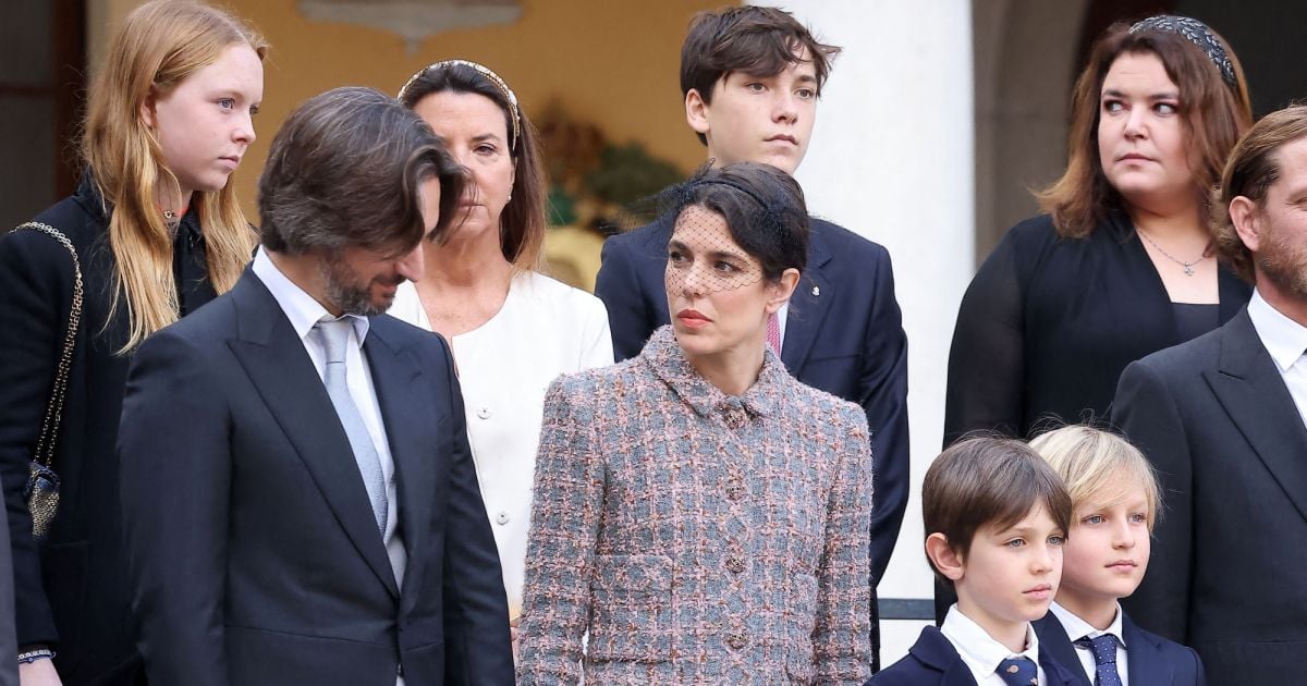 Dimitri Rassam, Charlotte Casiraghi, Raphaël Elmaleh et Balthazar ...