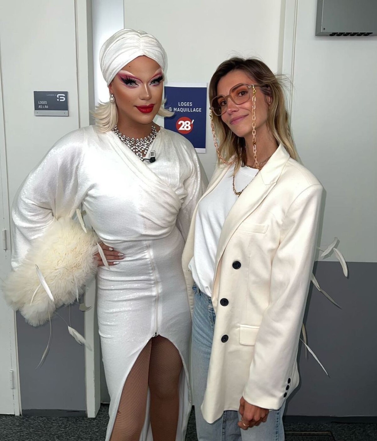 Photo : Alexandra Rosenfeld et Nicky Doll. Le 24 septembre 2022 ...