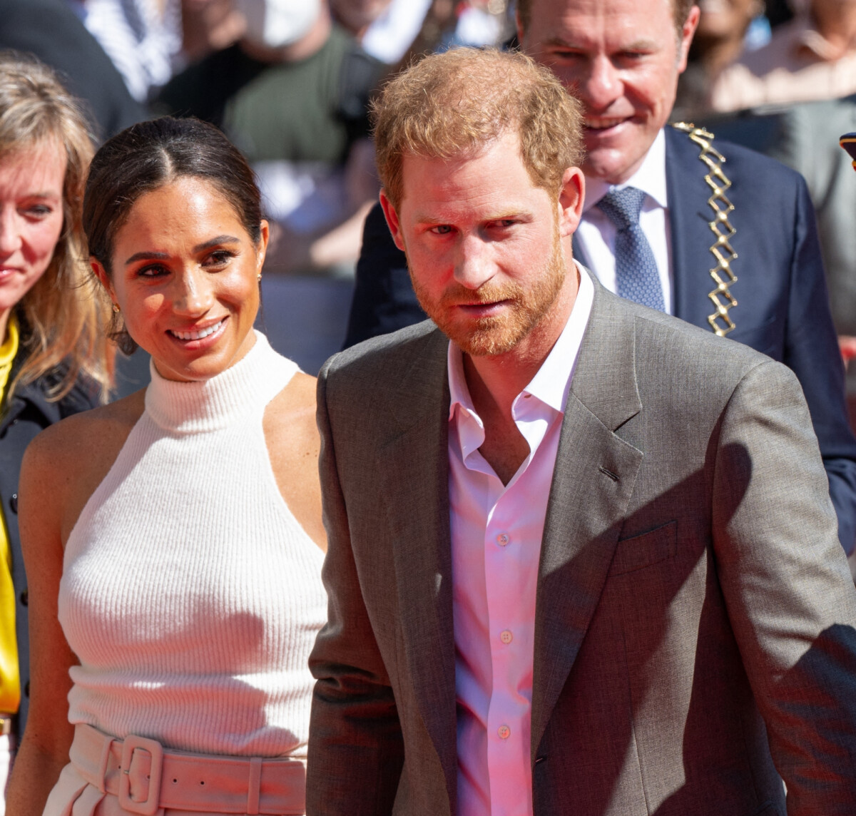 Photo : Le prince Harry, duc de Sussex et Meghan Markle, duchesse de ...