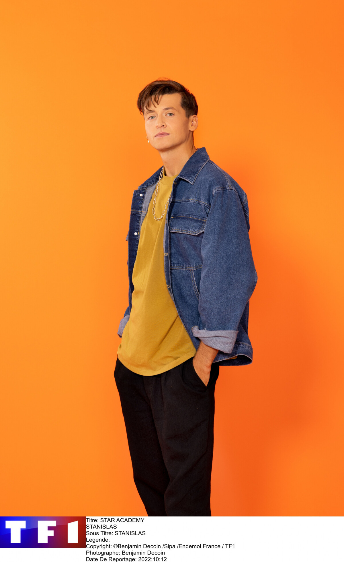 Photo : Photo officielle de Stanislas, candidat de la "Star Academy ...