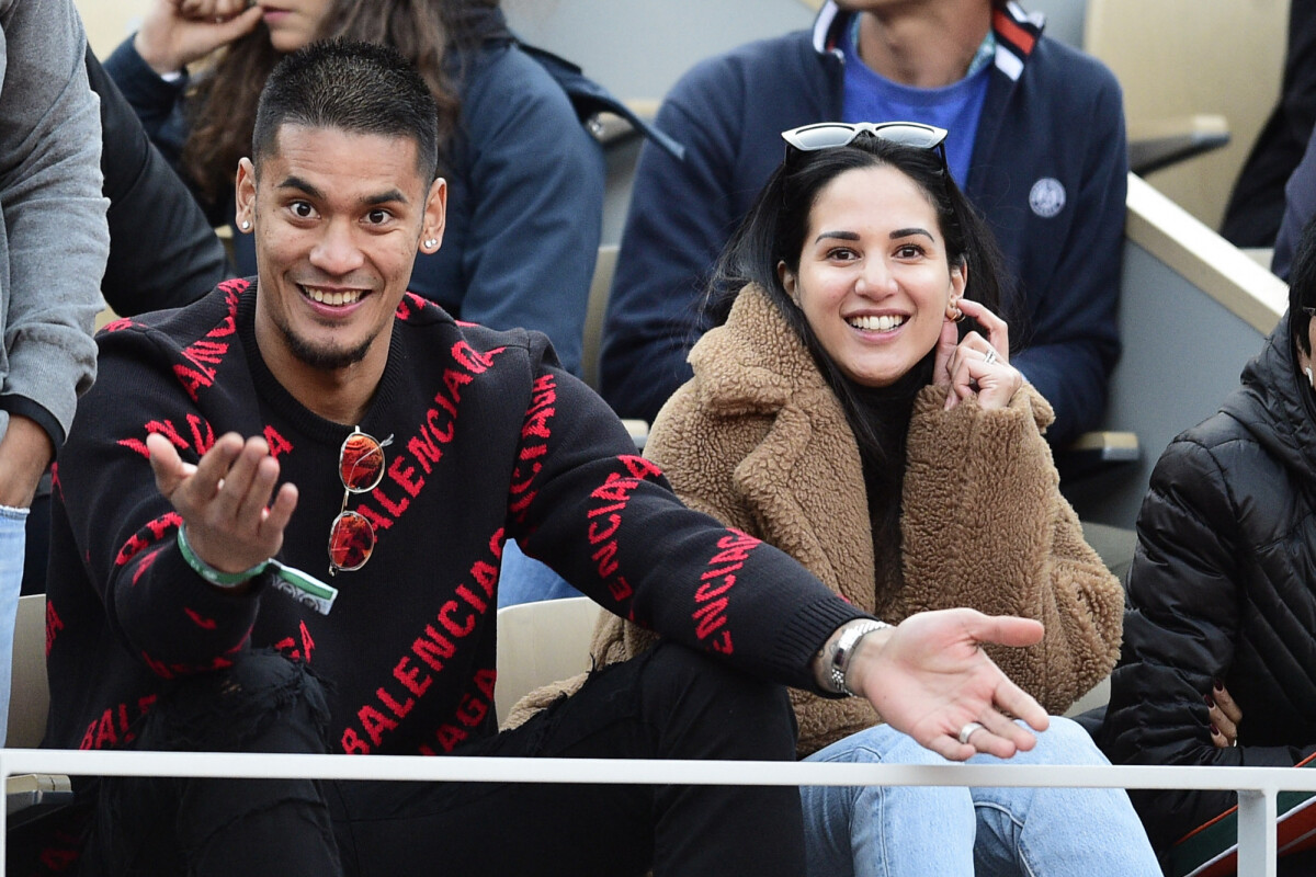 Photo : Alphonse Areola (gardien de foot du Psg) et sa femme Marrion ...
