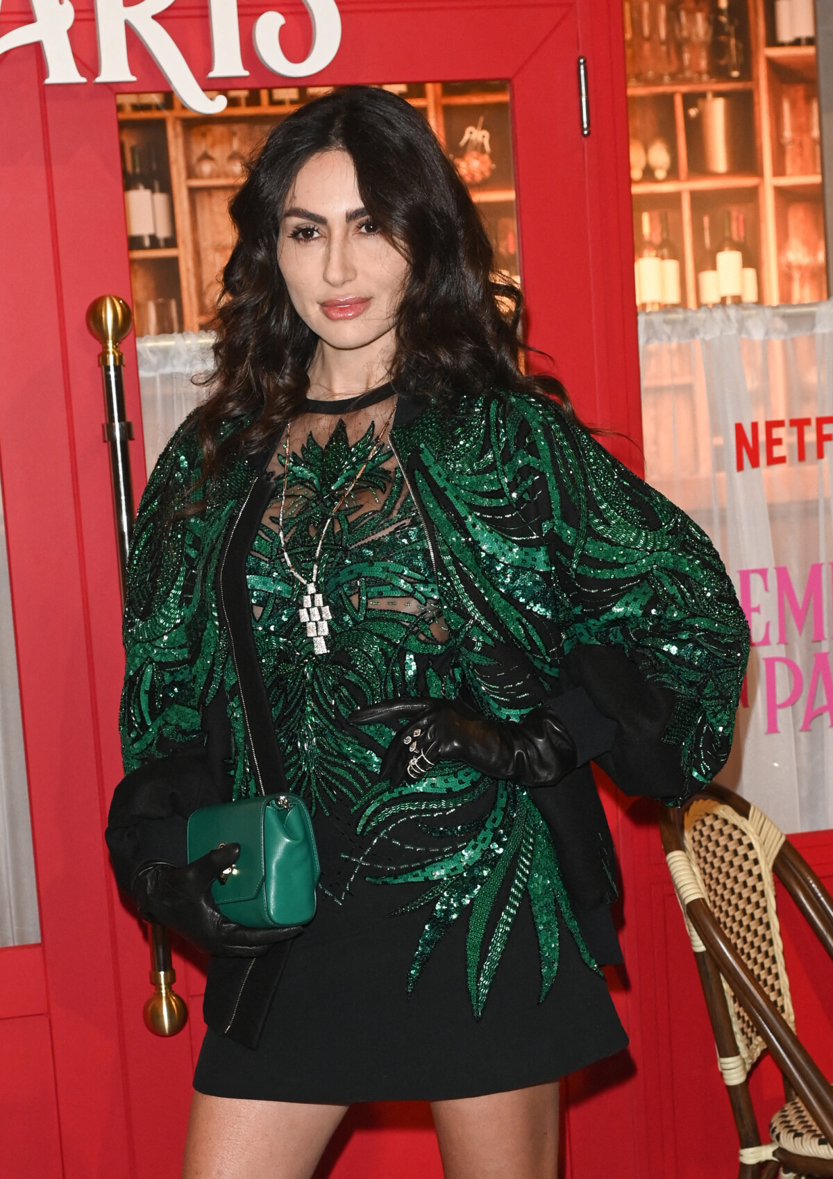 Photo : Diala Makki - Avant-première du film Netflix "Emily in Paris ...