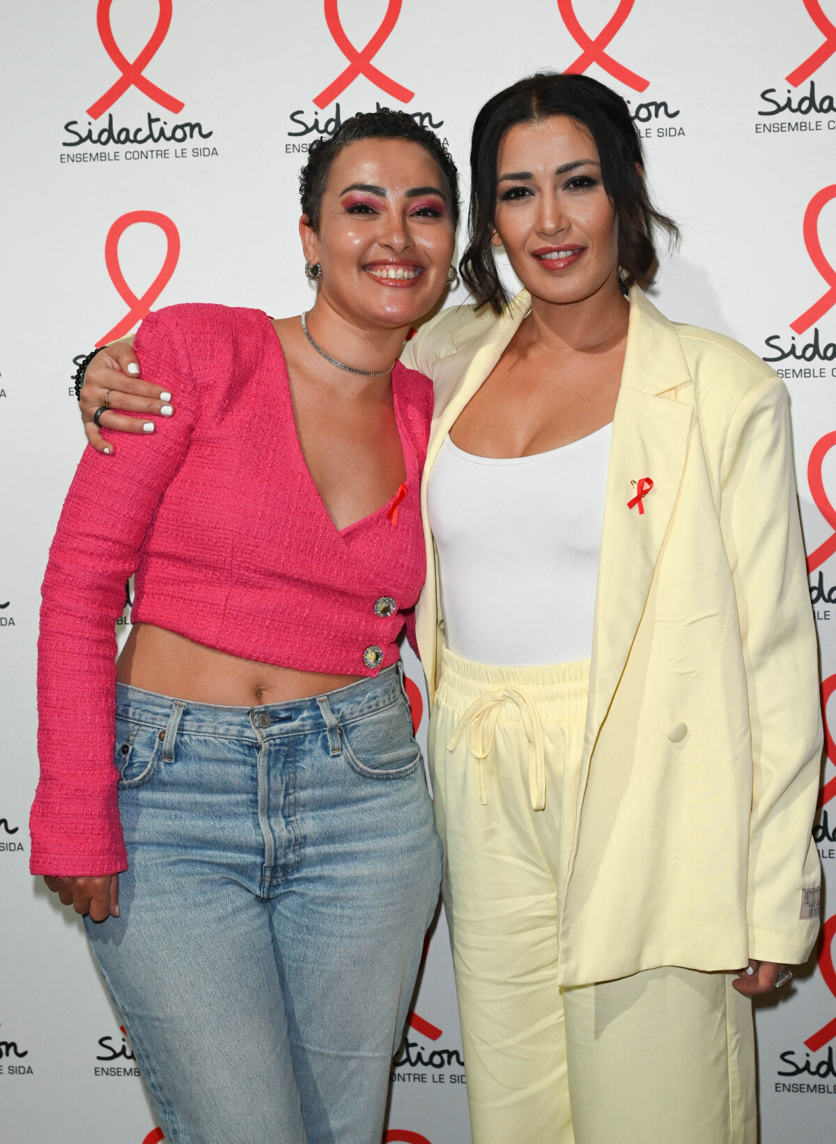 Photo : Hedia Charni et Karima Charni - Soirée de lancement du ...