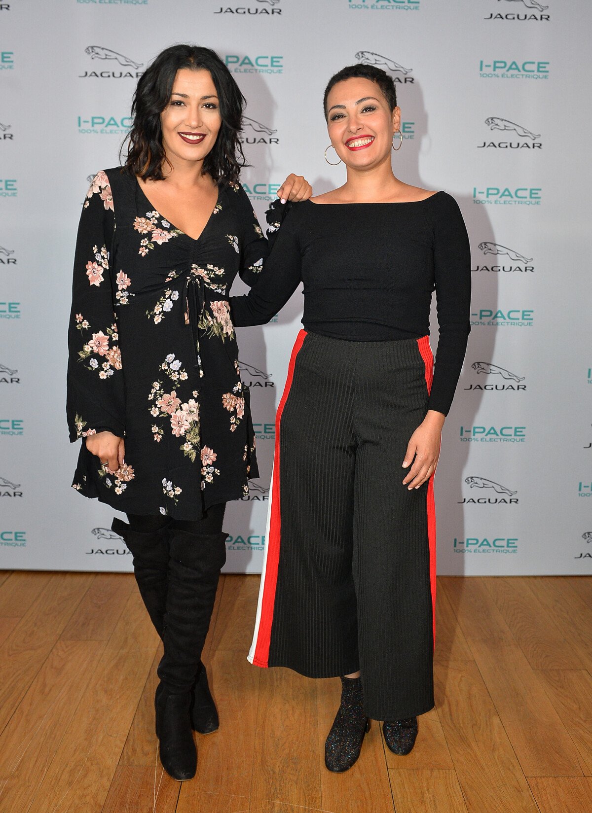 Photo : Hedia et Karima Charni - Présentation de la nouvelle Jaguar I ...