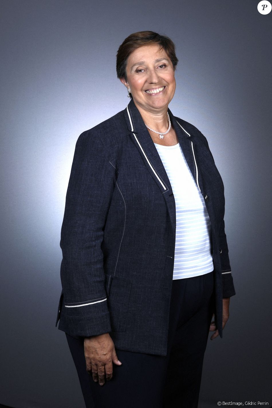 Exclusif - Portrait de Danielle Moreau lors de l'enregistrement de l ...