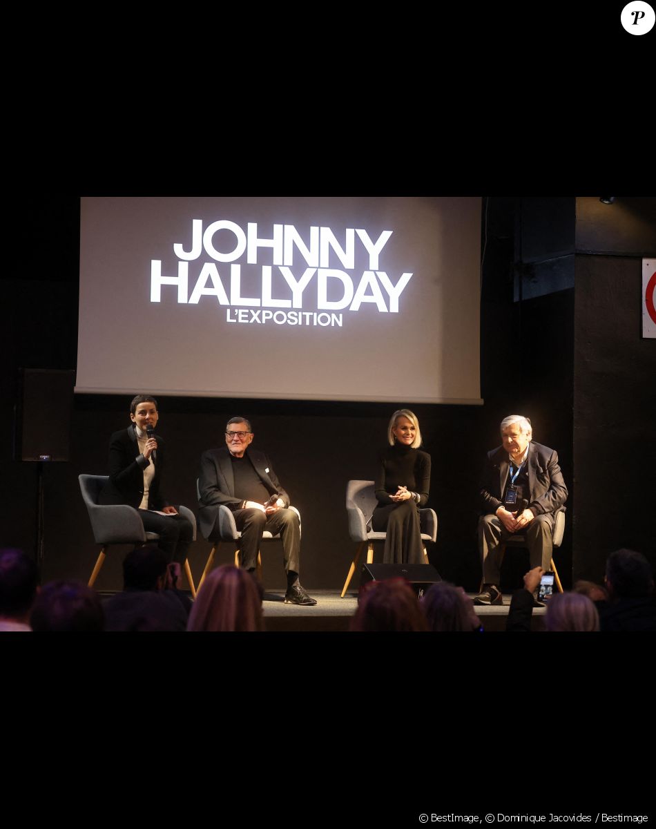 Laeticia Hallyday divine en robe noire moulante : Jalil Lespert à ses ...