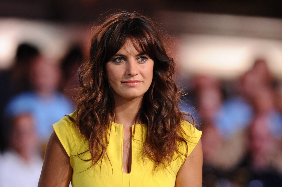 Photo : Laetitia Milot lors de l'enregistrement de l'émission "Une nuit ...