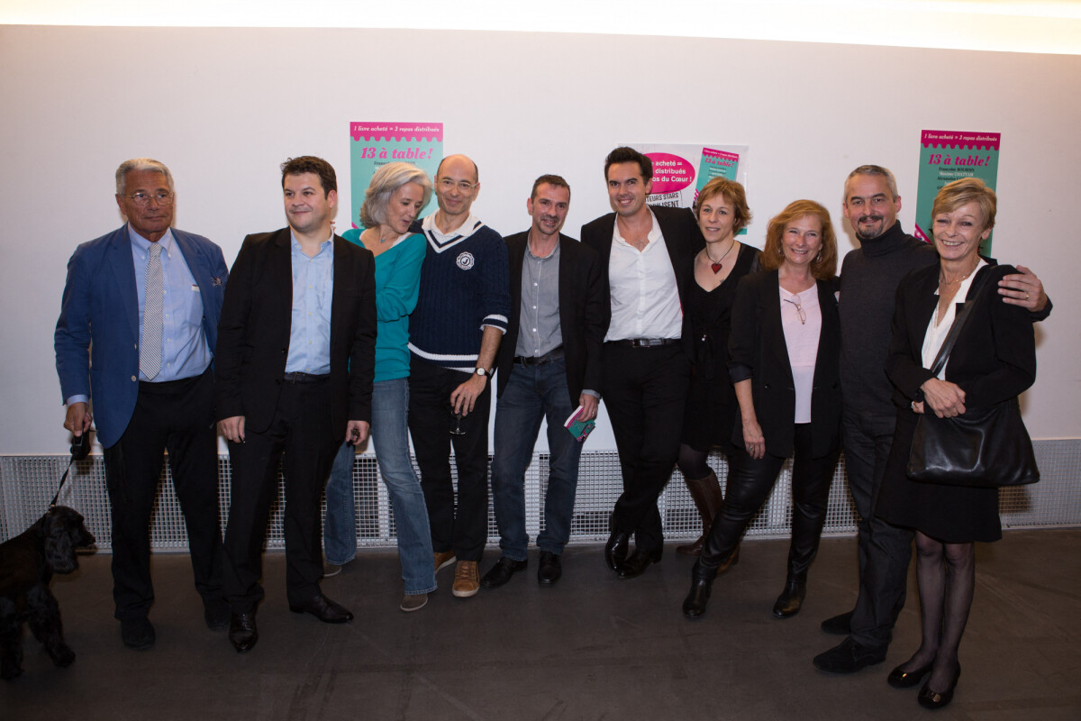 Photo : Jean-Marie Perier, Guillaume Musso, Tatiana de Rosnay, Bernard ...