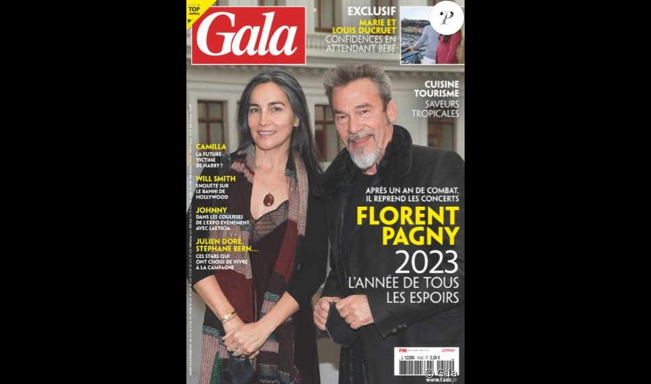 Couverture du magazine Gala du 29 décembre 2022. @ Gala - Purepeople