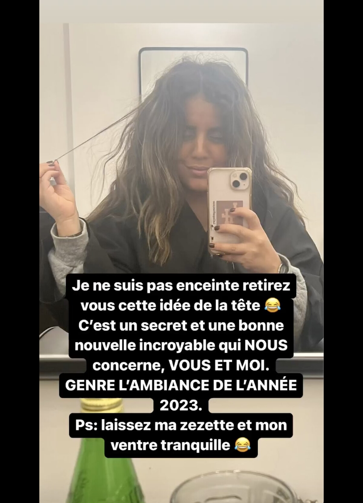 Photo : Inès Reg sur Instagram. - Purepeople