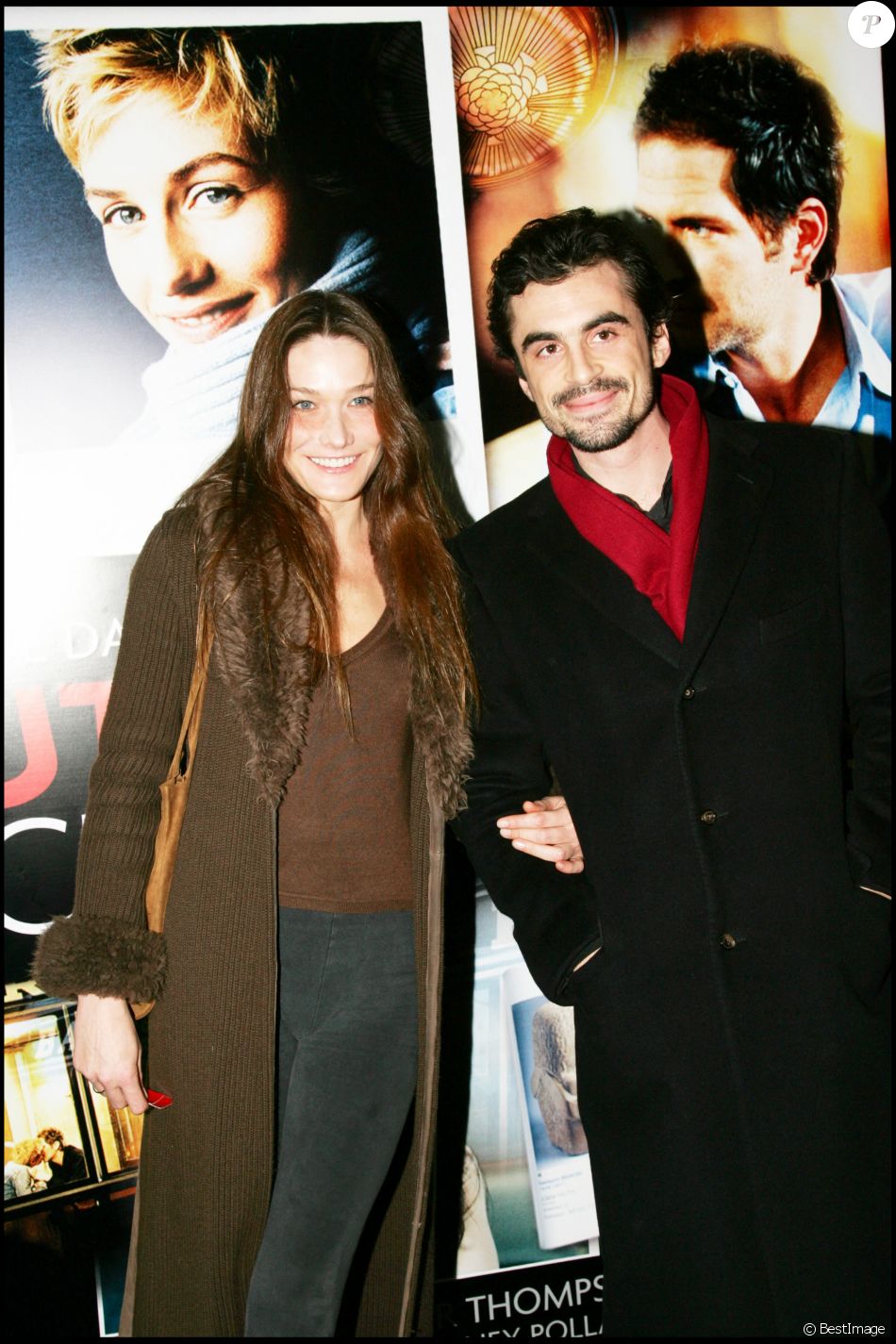 Carla Bruni et Raphaël Enthoven - Avant-première du film Fauteuils d ...
