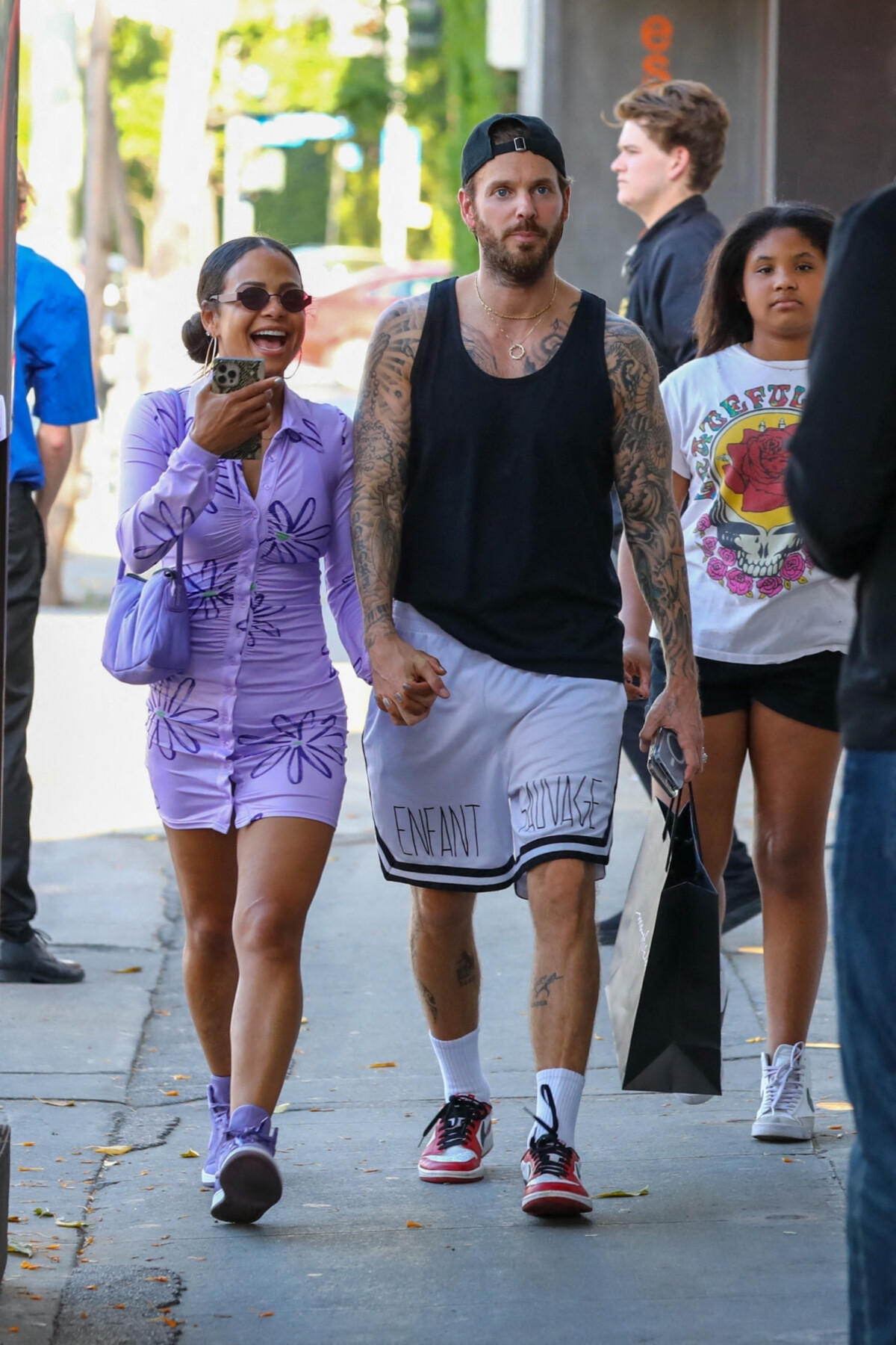 Photo : Exclusif - Christina Milian fait du shopping avec sa fille ...