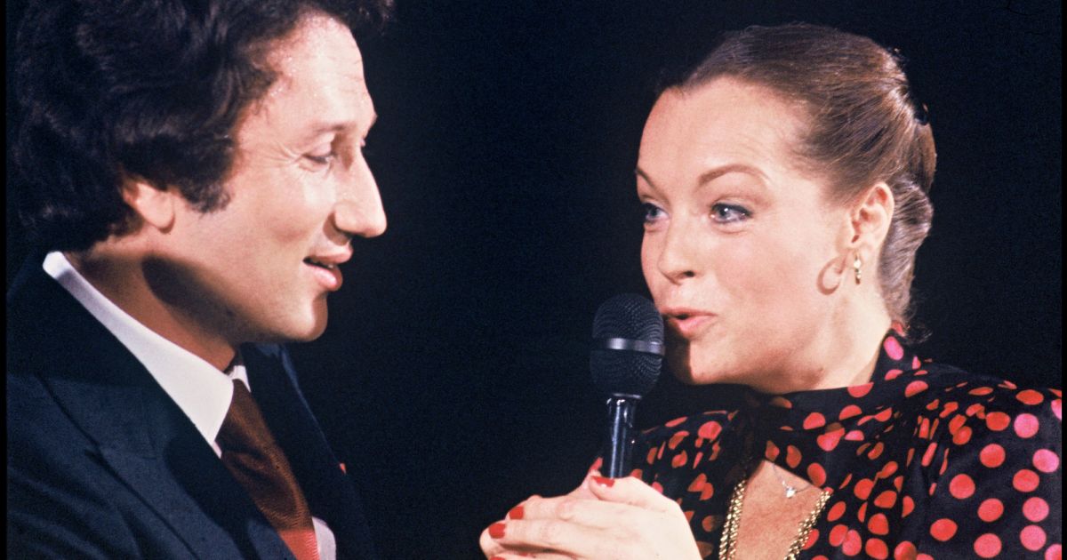 Archives - Michel Drucker et Romy Schneider sur le plateau de l ...